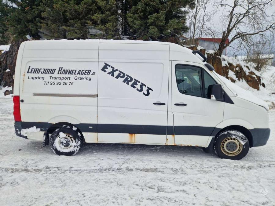 Balts Volkswagen Crafter 2014 Rokiškis, ar dzinēja tilpumu 2.00 L un nobraukumu 300 tūkst. km par 4200 €, foto 3 vietnē AUTOMOTO.COM.LV