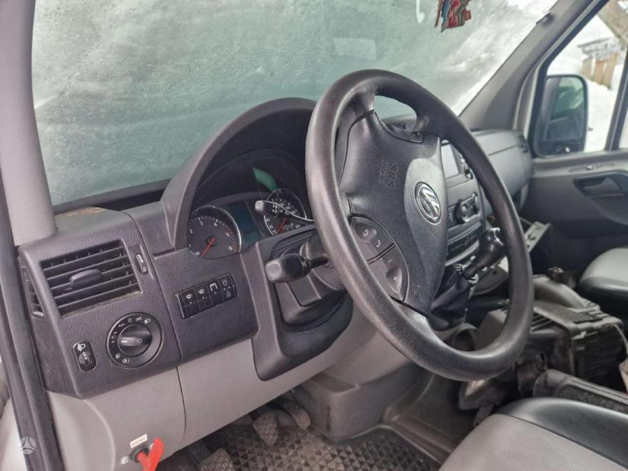 Balts Volkswagen Crafter 2014 Rokiškis, ar dzinēja tilpumu 2.00 L un nobraukumu 300 tūkst. km par 4200 €, foto 8 vietnē AUTOMOTO.COM.LV