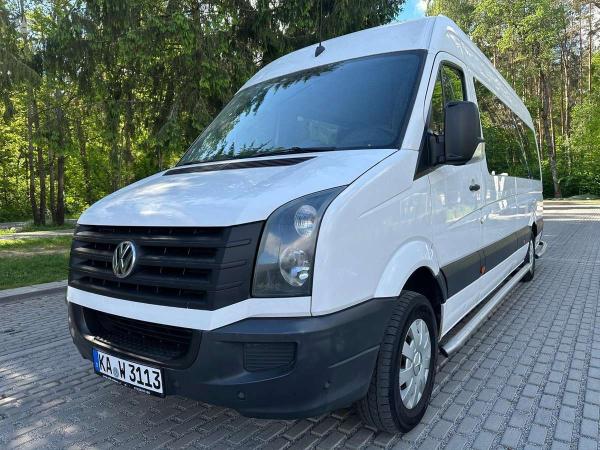 Balts Volkswagen Crafter 2014 Viļņa, ar dzinēja tilpumu 1.97 L un nobraukumu 335 tūkst. km par 10500 €, foto 1 vietnē AUTOMOTO.COM.LV