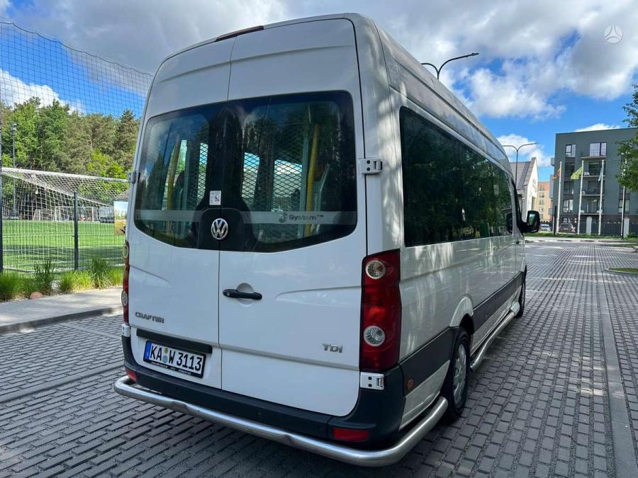 Balts Volkswagen Crafter 2014 Viļņa, ar dzinēja tilpumu 1.97 L un nobraukumu 335 tūkst. km par 10500 €, foto 8 vietnē AUTOMOTO.COM.LV