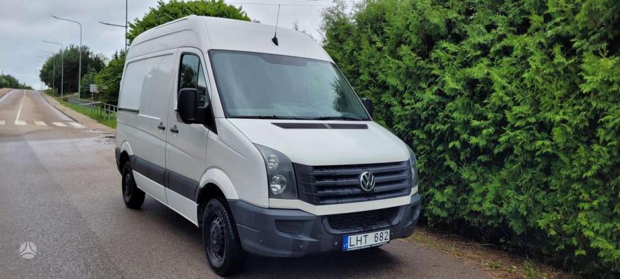 Balts Volkswagen Crafter 2014 Elektrėnai, ar dzinēja tilpumu 2.00 L un nobraukumu 289 tūkst. km par 2950 €, foto 3 vietnē AUTOMOTO.COM.LV