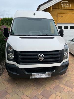 Balts Volkswagen Crafter 2014 Vilkaviškis, ar dzinēja tilpumu 2.00 L un nobraukumu 215 tūkst. km par 7900 €, foto  vietnē AUTOMOTO.COM.LV