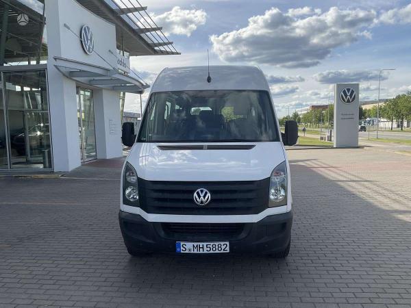 White Volkswagen Crafter 2014 in Siauliai, with an engine capacity of 1.97 L and mileage of 184 thousand km for 12990 €, photo 2 on AUTOMOTO.COM.LV
