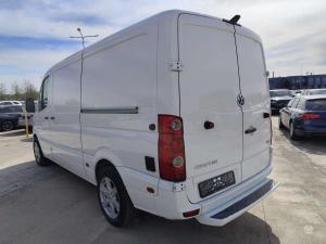 White Volkswagen Crafter 2014 in Klaipeda, with an engine capacity of 2.00 L and mileage of 342 thousand km for 8000 €, photo 13 on AUTOMOTO.COM.LV