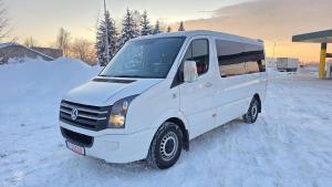 Balts Volkswagen Crafter 2015 Klaipėda, ar dzinēja tilpumu 2.00 L un nobraukumu 231 tūkst. km par 11890 €, foto  vietnē AUTOMOTO.COM.LV