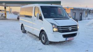White Volkswagen Crafter 2015 in Klaipeda, with an engine capacity of 2.00 L and mileage of 231 thousand km for 11890 €, photo 5 on AUTOMOTO.COM.LV