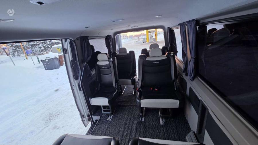 White Volkswagen Crafter 2015 in Klaipeda, with an engine capacity of 2.00 L and mileage of 231 thousand km for 11890 €, photo 10 on AUTOMOTO.COM.LV