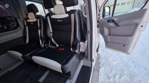 White Volkswagen Crafter 2015 in Klaipeda, with an engine capacity of 2.00 L and mileage of 231 thousand km for 11890 €, photo 12 on AUTOMOTO.COM.LV