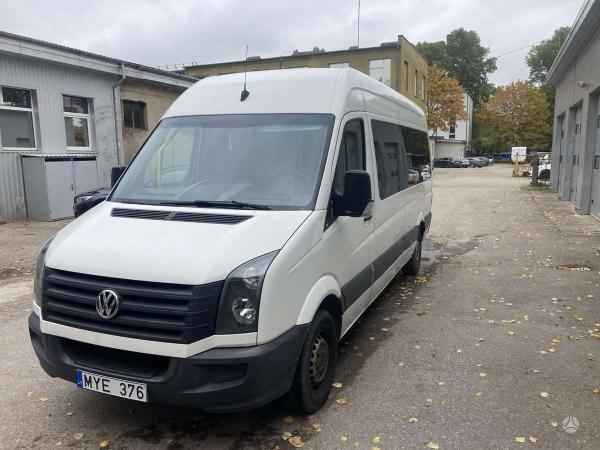 Balts Volkswagen Crafter 2015 Klaipėda, ar dzinēja tilpumu 2.70 L un nobraukumu 250 tūkst. km par 10200 €, foto 1 vietnē AUTOMOTO.COM.LV
