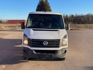 White Volkswagen Crafter 2015 in Ukmerge, with an engine capacity of 1.97 L and mileage of 223 thousand km for 14900 €, photo 2 on AUTOMOTO.COM.LV