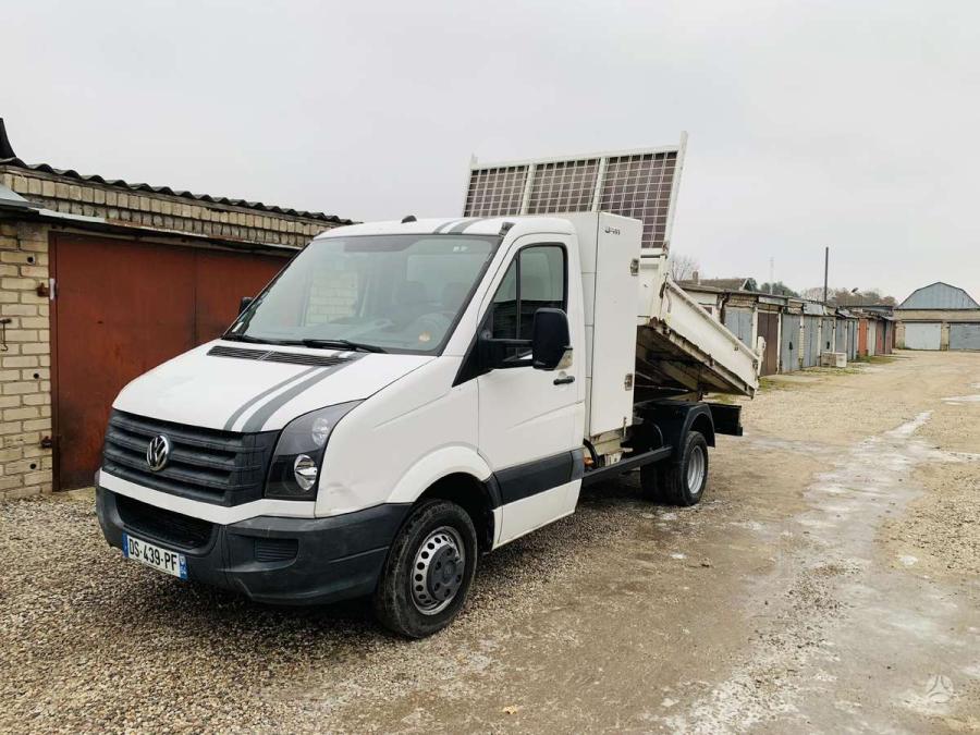 Balts Volkswagen Crafter 2015 Tauragė, ar dzinēja tilpumu 2.00 L un nobraukumu 182 tūkst. km par 9800 €, foto 2 vietnē AUTOMOTO.COM.LV