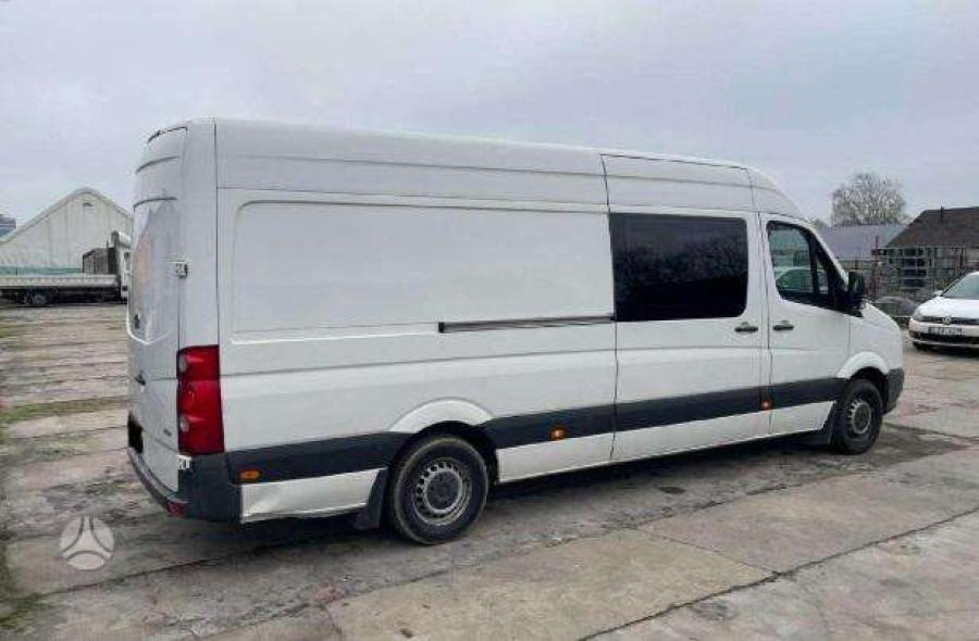 Balts Volkswagen Crafter 2015 Viļņa, ar dzinēja tilpumu 2.00 L un nobraukumu 290 tūkst. km par 8470 €, foto 4 vietnē AUTOMOTO.COM.LV