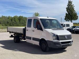 White Volkswagen Crafter 2015 in Ukmerge, with an engine capacity of 1.97 L and mileage of 223 thousand km for 10500 €, photo 3 on AUTOMOTO.COM.LV