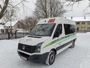 Balts Volkswagen Crafter 2016 Jurbarkas, ar dzinēja tilpumu 2.00 L un nobraukumu 172 tūkst. km par 16800 €, foto  vietnē AUTOMOTO.COM.LV