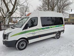 White Volkswagen Crafter 2016 in Jurbarkas, with an engine capacity of 2.00 L and mileage of 172 thousand km for 16800 €, photo 4 on AUTOMOTO.COM.LV