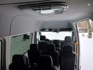 White Volkswagen Crafter 2016 in Jurbarkas, with an engine capacity of 2.00 L and mileage of 172 thousand km for 16800 €, photo 12 on AUTOMOTO.COM.LV