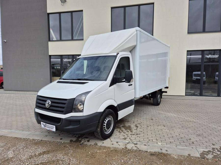 Balts Volkswagen Crafter 2016 Marijampole, ar dzinēja tilpumu 1.97 L un nobraukumu 293 tūkst. km par 12500 €, foto 1 vietnē AUTOMOTO.COM.LV