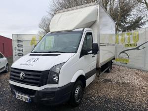 Balts Volkswagen Crafter 2016 Klaipėda, ar dzinēja tilpumu 1.99 L un nobraukumu 121 tūkst. km par 12990 €, foto  vietnē AUTOMOTO.COM.LV