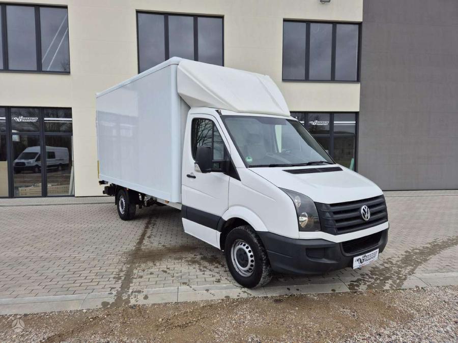 Balts Volkswagen Crafter 2016 Marijampole, ar dzinēja tilpumu 1.97 L un nobraukumu 293 tūkst. km par 12500 €, foto 1 vietnē AUTOMOTO.COM.LV