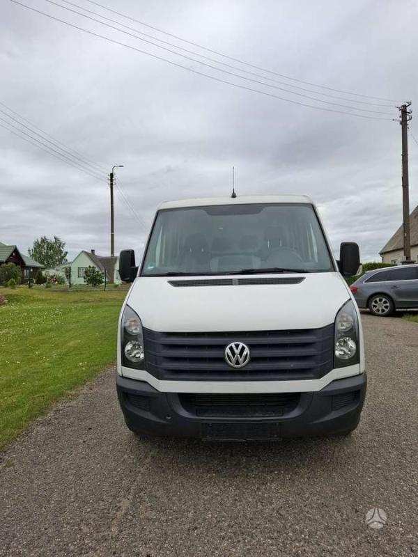 Balts Volkswagen Crafter 2016 Rokiškis, ar dzinēja tilpumu 2.00 L un nobraukumu 280 tūkst. km par 7900 €, foto 1 vietnē AUTOMOTO.COM.LV