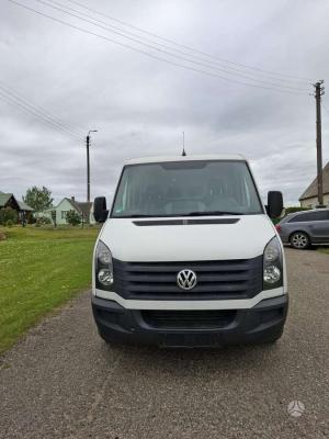 Balts Volkswagen Crafter 2016 Rokiškis, ar dzinēja tilpumu 2.00 L un nobraukumu 280 tūkst. km par 7900 €, foto  vietnē AUTOMOTO.COM.LV