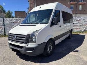 White Volkswagen Crafter 2016 in Klaipeda, with an engine capacity of 1.97 L and mileage of 392 thousand km for 9000 €, photo  on AUTOMOTO.COM.LV