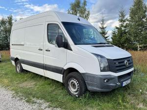 Balts Volkswagen Crafter 2016 Šalčininkai, ar dzinēja tilpumu 1.97 L un nobraukumu 242 tūkst. km par 4500 €, foto  vietnē AUTOMOTO.COM.LV