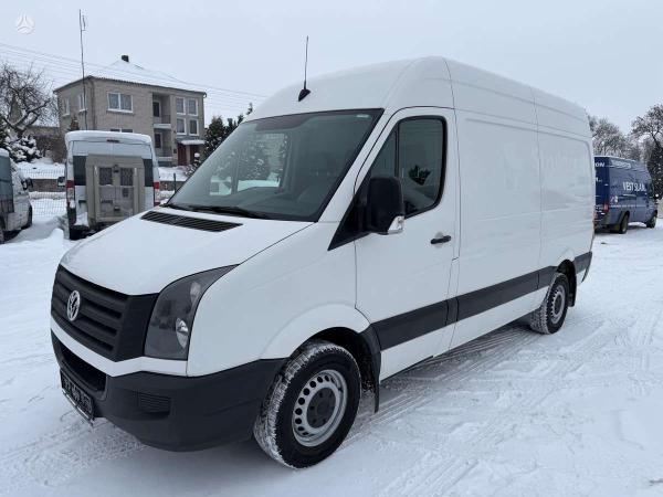Balts Volkswagen Crafter 2017 Skaudvilė, ar dzinēja tilpumu 1.97 L un nobraukumu 348 tūkst. km par 8700 €, foto 1 vietnē AUTOMOTO.COM.LV