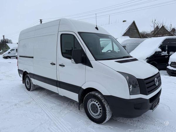 Balts Volkswagen Crafter 2017 Skaudvilė, ar dzinēja tilpumu 1.97 L un nobraukumu 348 tūkst. km par 8700 €, foto 2 vietnē AUTOMOTO.COM.LV