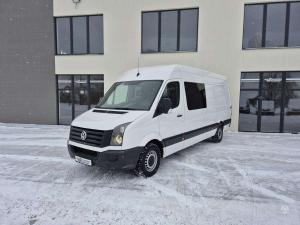 White Volkswagen Crafter 2017 in Marijampole, with an engine capacity of 1.97 L and mileage of 248 thousand km for 14500 €, photo  on AUTOMOTO.COM.LV