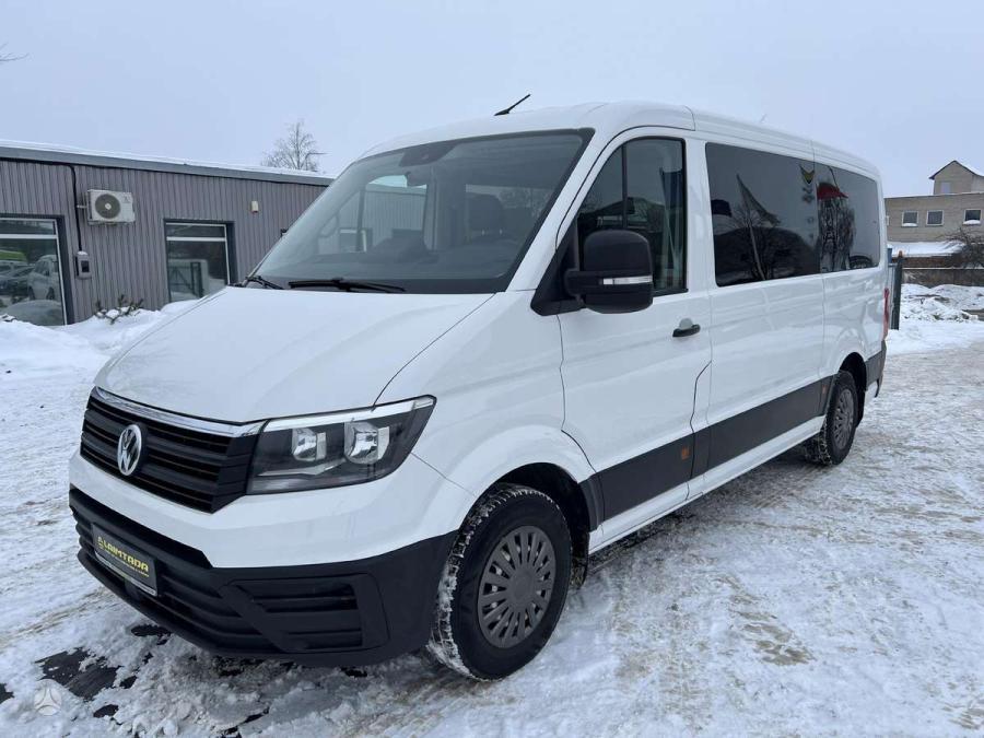 Balts Volkswagen Crafter 2017 Telšiai, ar dzinēja tilpumu 1.97 L un nobraukumu 279 tūkst. km par 18755 €, foto 1 vietnē AUTOMOTO.COM.LV