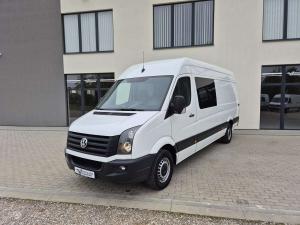 Balts Volkswagen Crafter 2017 Marijampole, ar dzinēja tilpumu 1.97 L un nobraukumu 229 tūkst. km par 15500 €, foto  vietnē AUTOMOTO.COM.LV