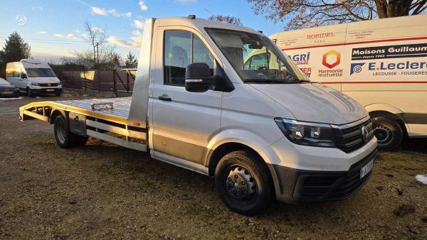 Balts Volkswagen Crafter 2018 Tauragė, ar dzinēja tilpumu 2.00 L un nobraukumu 161 tūkst. km par 23800 €, foto 1 vietnē AUTOMOTO.COM.LV