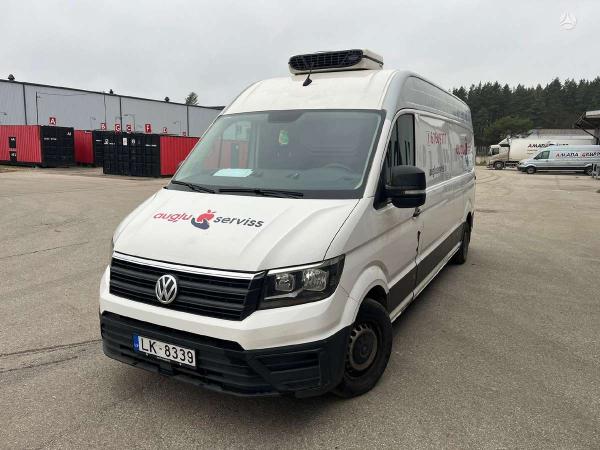 Balts Volkswagen Crafter 2018 Rīga, ar dzinēja tilpumu 2.00 L un nobraukumu 205 tūkst. km par 14950 €, foto 2 vietnē AUTOMOTO.COM.LV