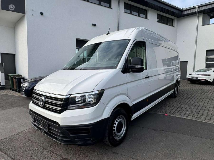 Balts Volkswagen Crafter 2018 Klaipėda, ar dzinēja tilpumu 1.97 L un nobraukumu 195 tūkst. km par 12990 €, foto 1 vietnē AUTOMOTO.COM.LV