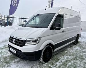 Balts Volkswagen Crafter 2018 Panevēža, ar dzinēja tilpumu 1.97 L un nobraukumu 240 tūkst. km par 19700 €, foto  vietnē AUTOMOTO.COM.LV