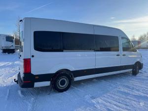White Volkswagen Crafter 2018 in Kedainiai, with an engine capacity of 1.97 L and mileage of 511 thousand km for 18755 €, photo 4 on AUTOMOTO.COM.LV