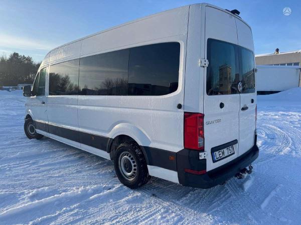 White Volkswagen Crafter 2018 in Kedainiai, with an engine capacity of 1.97 L and mileage of 511 thousand km for 18755 €, photo 6 on AUTOMOTO.COM.LV