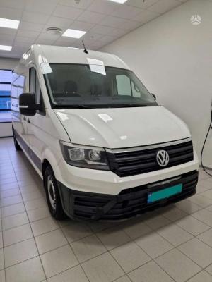White Volkswagen Crafter 2018 in Klaipeda, with an engine capacity of 1.97 L and mileage of 380 thousand km for 7865 €, photo  on AUTOMOTO.COM.LV