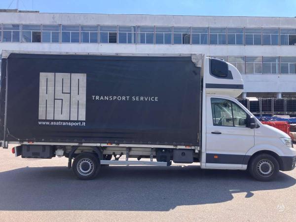 White Volkswagen Crafter 2018 in Vilnius, with an engine capacity of 1.97 L and mileage of 500 thousand km for 12088 €, photo 3 on AUTOMOTO.COM.LV
