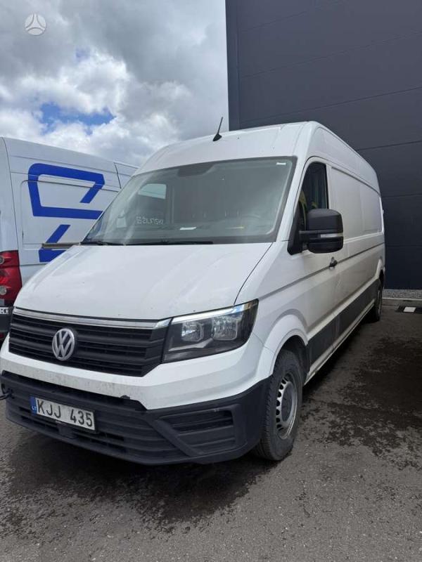 Balts Volkswagen Crafter 2018 Kauņa, ar dzinēja tilpumu 1.97 L un nobraukumu 400 tūkst. km par 6000 €, foto 1 vietnē AUTOMOTO.COM.LV