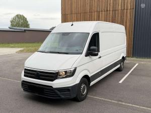 White Volkswagen Crafter 2018 in Kaunas, with an engine capacity of 2.00 L and mileage of 289 thousand km for 9800 €, photo  on AUTOMOTO.COM.LV