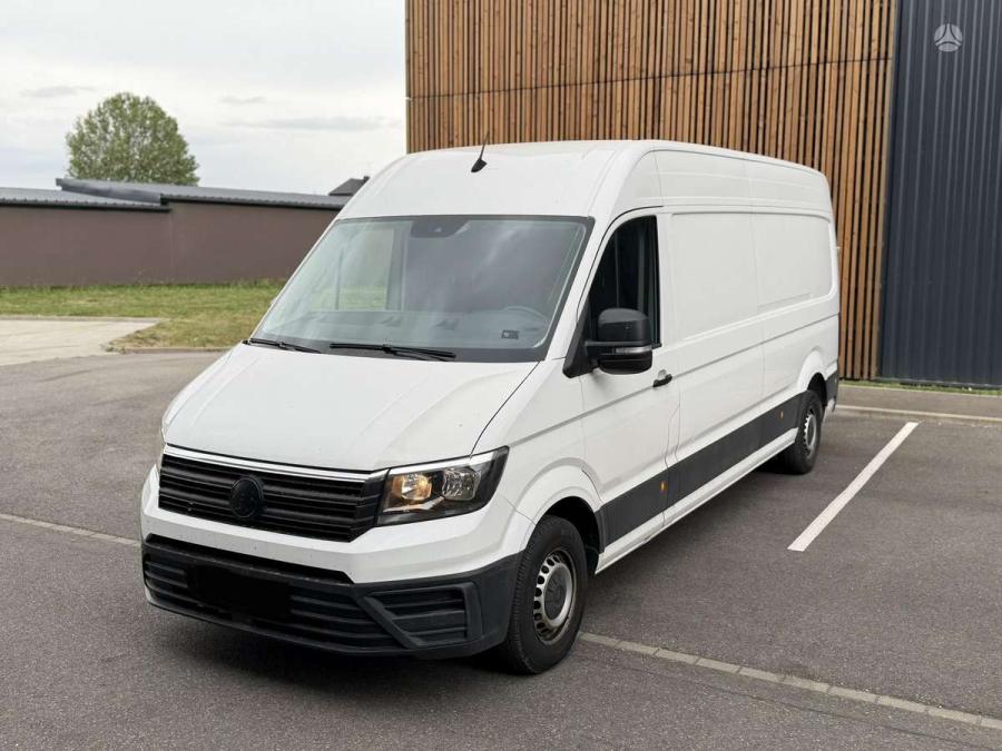Balts Volkswagen Crafter 2018 Kauņa, ar dzinēja tilpumu 2.00 L un nobraukumu 289 tūkst. km par 9800 €, foto 1 vietnē AUTOMOTO.COM.LV