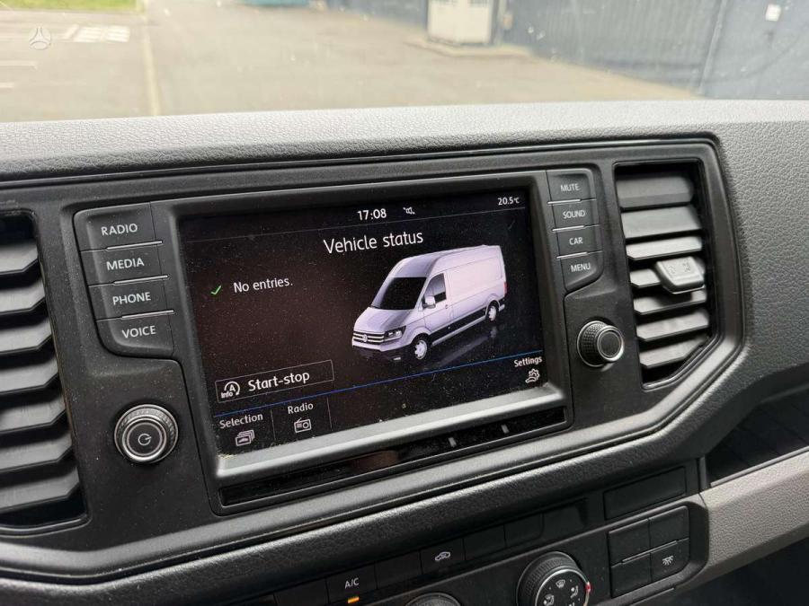 Balts Volkswagen Crafter 2018 Kauņa, ar dzinēja tilpumu 2.00 L un nobraukumu 289 tūkst. km par 9800 €, foto 9 vietnē AUTOMOTO.COM.LV