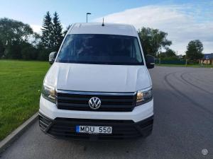 White Volkswagen Crafter 2018 in Panevezys, with an engine capacity of 2.00 L and mileage of 285 thousand km for 10400 €, photo 3 on AUTOMOTO.COM.LV