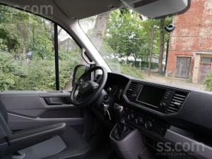 White Volkswagen Crafter 2019 in Riga, with an engine capacity of 0.00 L and mileage of 56 thousand km for 14900 €, photo 13 on AUTOMOTO.COM.LV