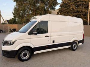 White Volkswagen Crafter 2019 in Kaunas, with an engine capacity of 2.00 L and mileage of 386 thousand km for 10850 €, photo 19 on AUTOMOTO.COM.LV