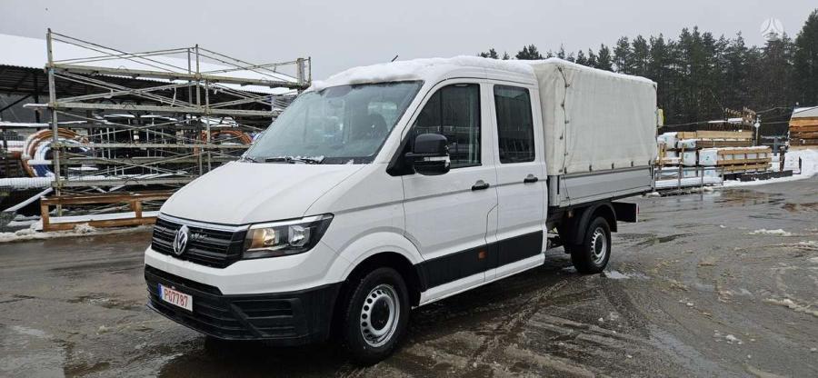 Balts Volkswagen Crafter 2019 Viļņa, ar dzinēja tilpumu 2.00 L un nobraukumu 70 tūkst. km par 23353 €, foto 1 vietnē AUTOMOTO.COM.LV