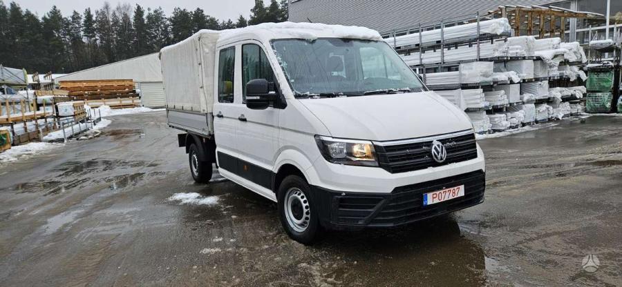 Balts Volkswagen Crafter 2019 Viļņa, ar dzinēja tilpumu 2.00 L un nobraukumu 70 tūkst. km par 23353 €, foto 2 vietnē AUTOMOTO.COM.LV
