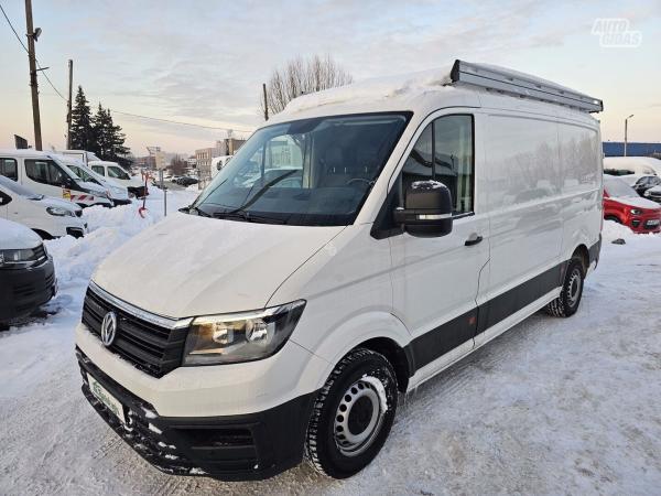 White Volkswagen Crafter 2019 in Klaipeda, with an engine capacity of 2.00 L and mileage of 180 thousand km for 15718 €, photo 1 on AUTOMOTO.COM.LV